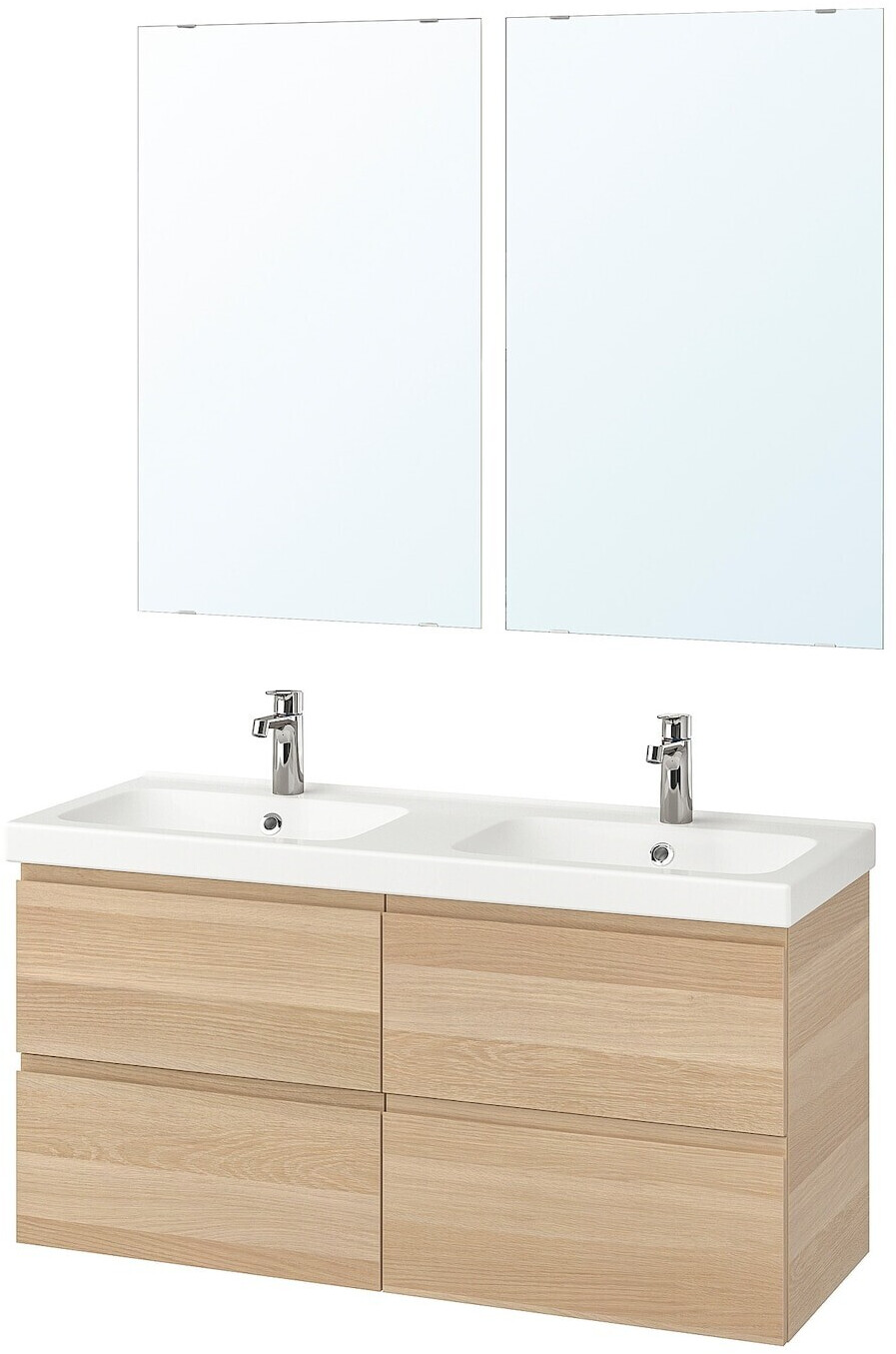 Ikea GODMORGON / ODENSVIK Set 6-tlg. 123 cm Eiche ab 677,00 ...