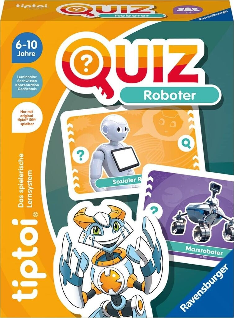 Ravensburger Quiz: Roboter (00164) ab 6,49 € | Preisvergleich bei idealo.de