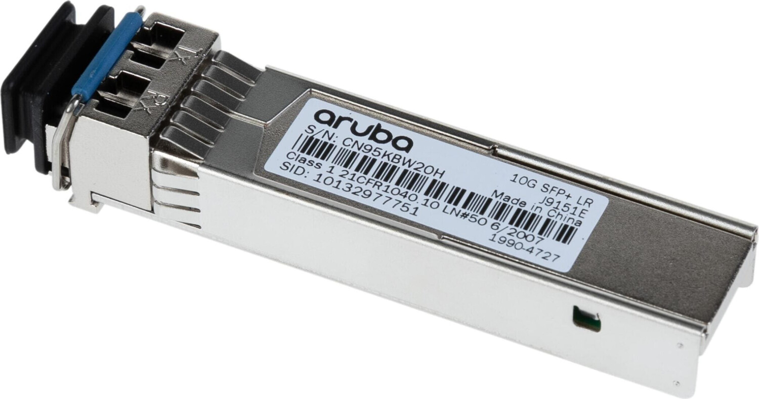 HPE Aruba 10G SFP+ LC ER 10 km SMF Transceiver (J9151E) au meilleur ...