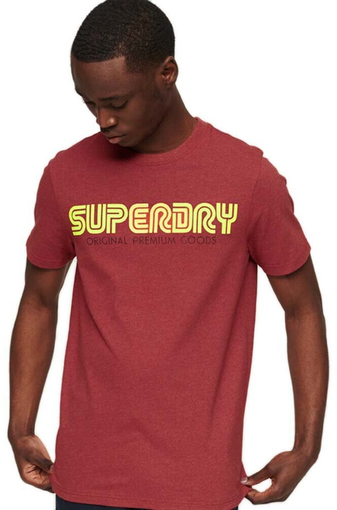 Superdry Vintage retro repeat T-Shirt (M1011707A) red ab 24,49 € | Preisvergleich bei idealo.de