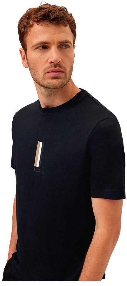 Hugo Boss Tiburt 308 Short Sleeve Crew Neck T-Shirt (50476801) black ab ...