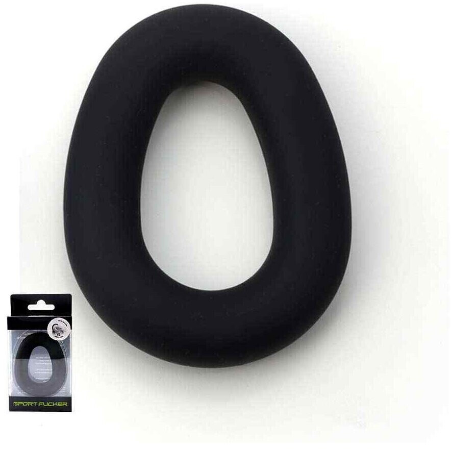Sport Fucker Liquid Silicone Hero Ring Black Ab 19 90