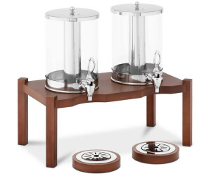 Royal Catering Beverage dispenser juice dispenser - 2 x 7 L - cooling ...