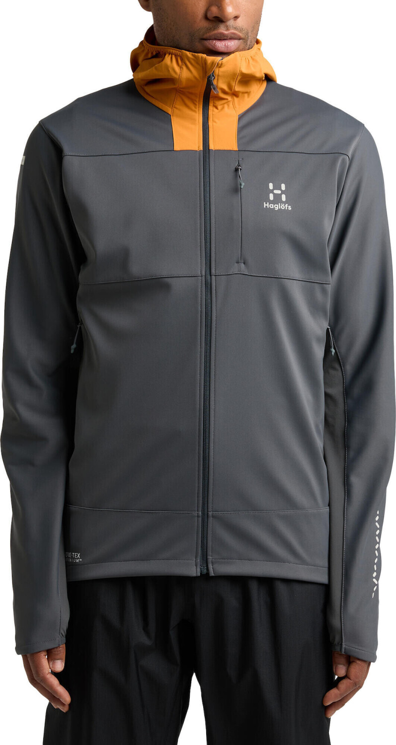 Haglöfs L.I.M Hybrid Softshell Jacket Men (605376) magnetite/desert yellow ab 165,99 ...