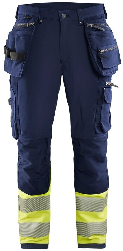 Blakläder High Vis Arbeitshose 4-Wege-Stretch 1993 1642 marineblau/high vis gelb ab 44,47 ...