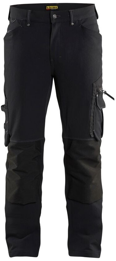 Blakläder Handwerker Arbeitshose ohne Nageltaschen 4-Wege-Stretch 1989 1644 dunkel marineblau ...