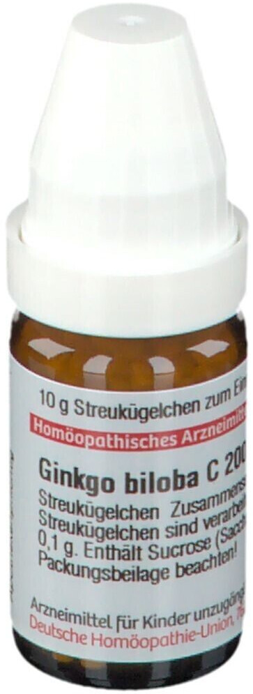 DHU Ginkgo Biloba C200 Globuli (10g) ab 13,30 € | Preisvergleich bei ...