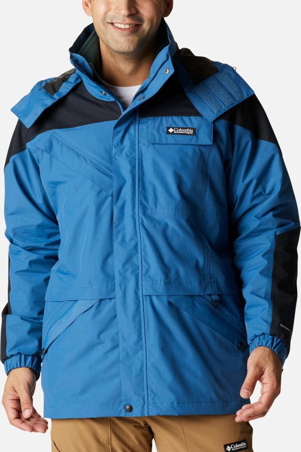 Columbia Ballistic Ridge Interchange Jacket impulse blue/black (2012083 ...