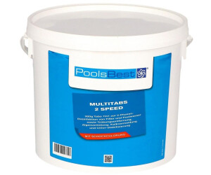 Pool-Chlor-Shop Multitabs 2 Speed 7 in 1 4,8 kg (PB14322) | Preisvergleich Pool-Wasserpflege bei ...