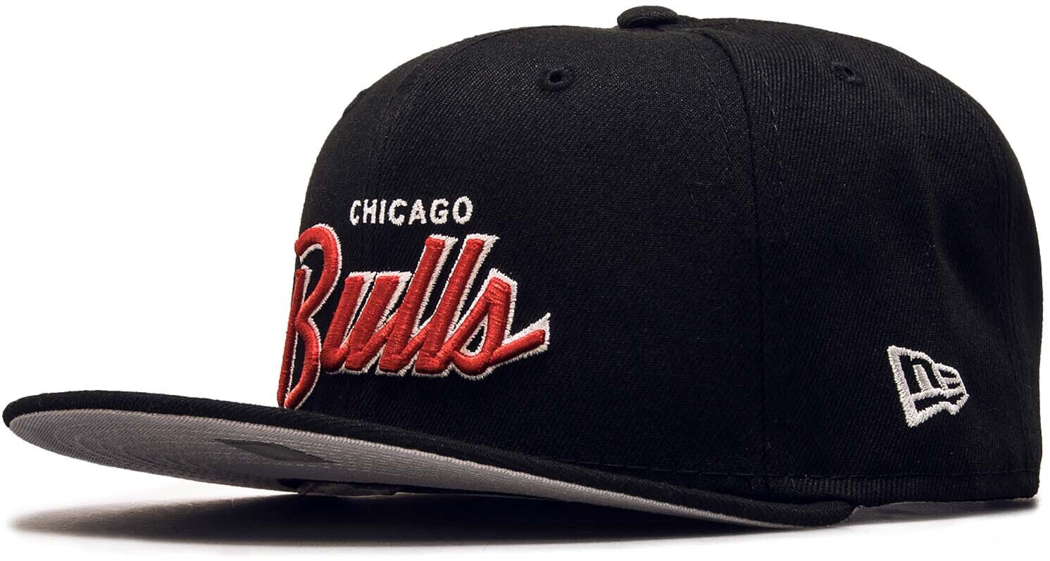 New Era Script Up 950 Chicago Bulls Fitted Cap (60188122) black ab 28 ...