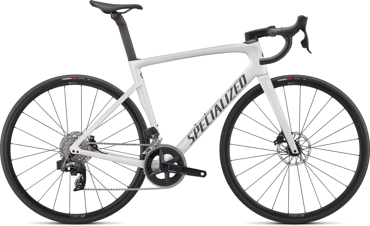 Specialized Tarmac SL7 Comp (2023) Gloss Dune White/Metallic Obsidian ...