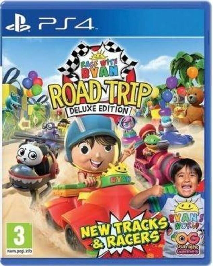 Race with Ryan: Road Trip - Deluxe Edition (PS4) au meilleur prix sur ...