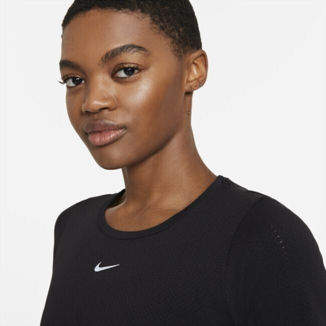Nike Dri Fit Adv Aura Shirt Slim Women Dd0588 Black Ab 44 95
