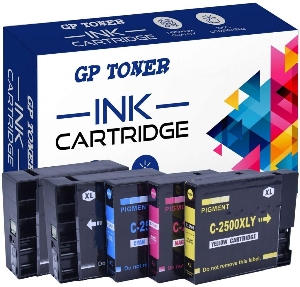 GP Toner ersetzt Canon PGI-2500XL 5er Pack ab 15,95 € | Preisvergleich ...
