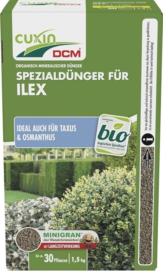CUXIN DCM DCM Spezialdünger für Ilex 1,5kg ab 11,89 € | Preisvergleich bei idealo.de