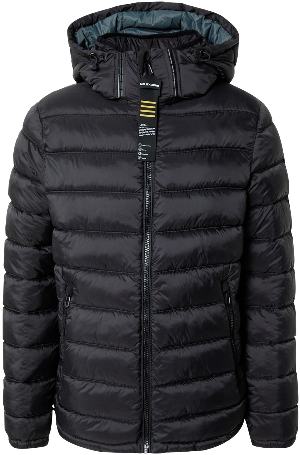 No Excess Jacket Short Fit Hooded Recycled Padding (17630903SN-020 ...