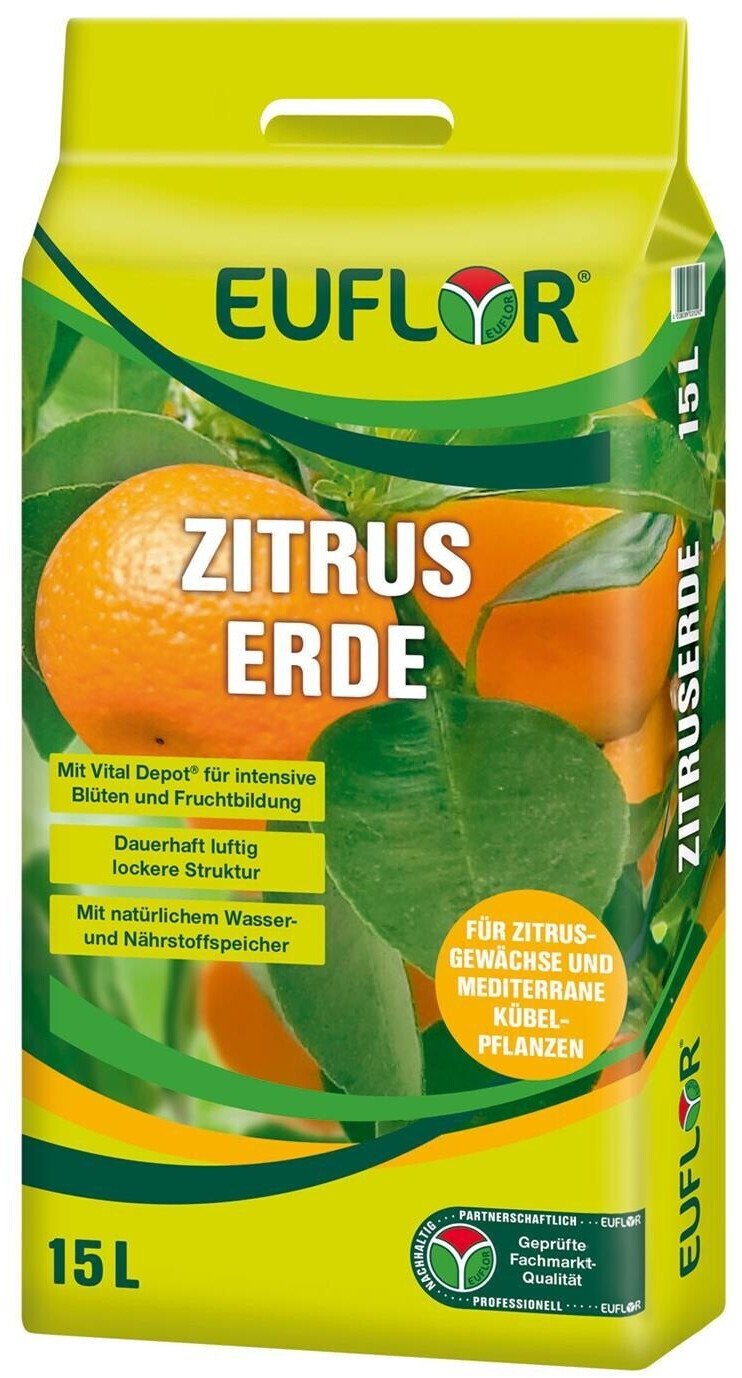 Euflor Zitruserde 15L ab 6,99 € | Preisvergleich bei idealo.de