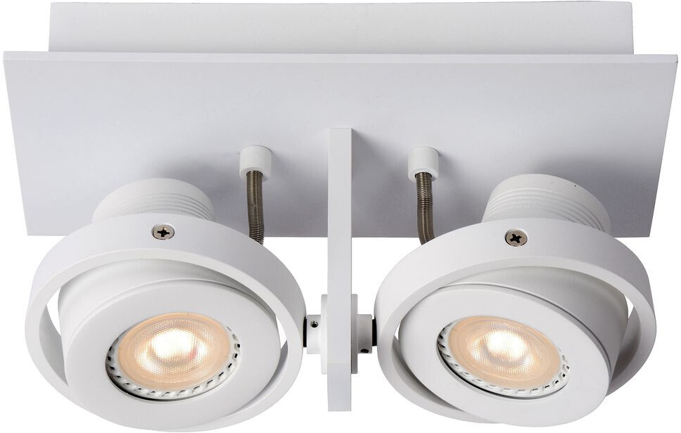 Lucide LED Deckenspot Landa 2x5W GU10 in Weiß 2-flammig silber ab 99,70 ...