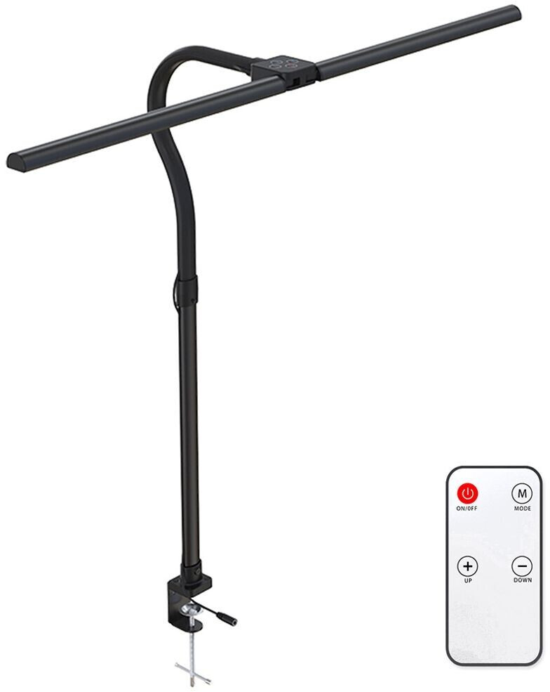 Rosnek 24W LED desk lamp 80cm Clampable au meilleur prix sur idealo.fr