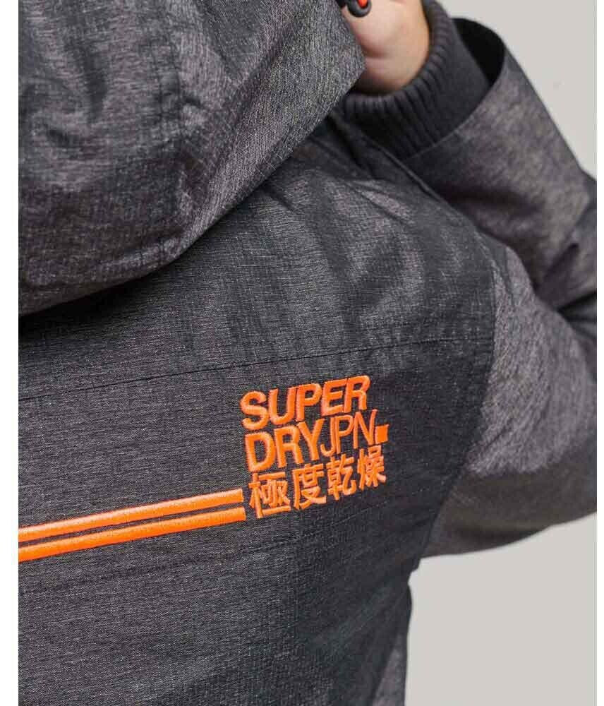 Superdry Pop Zip Hood Arctic Windcheater Sweatshirt (W5011173A) grey ab ...