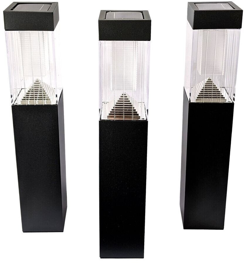 Grundig LED Solarlampen schwarz 3er-Set ab 24,06 € | Preisvergleich bei ...