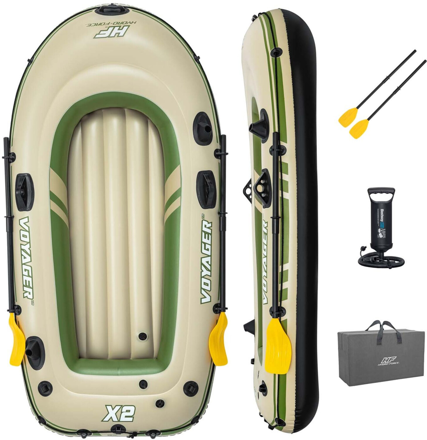Bestway Hydro-Force Voyager X2 Raft Set ab 51,21 € | Preisvergleich bei ...