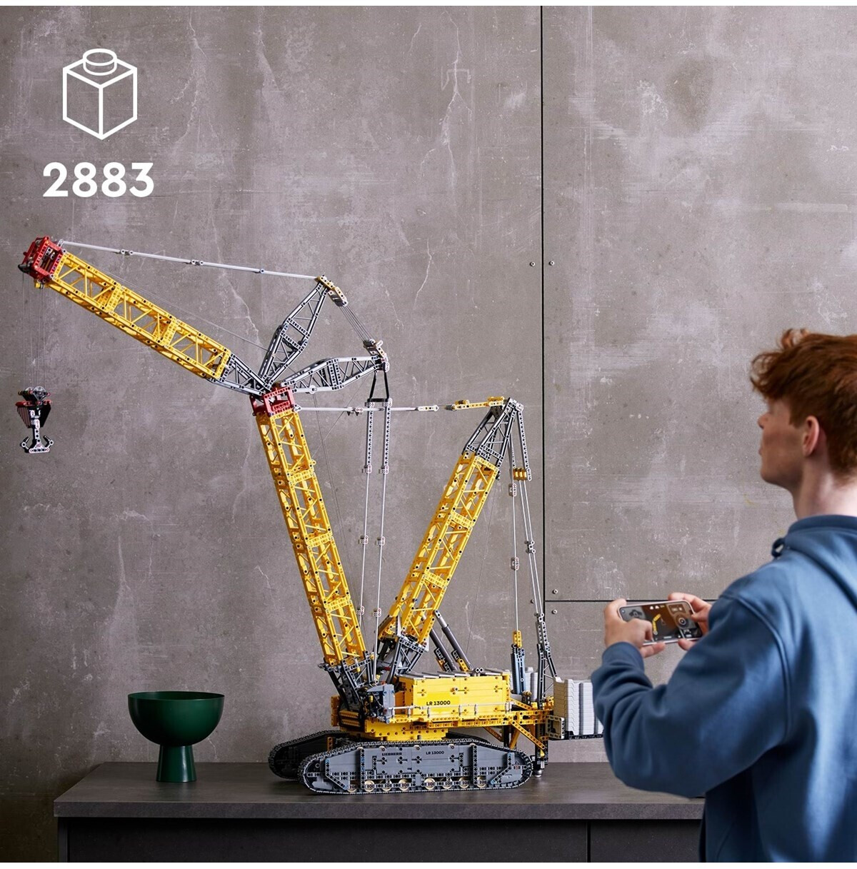 Buy LEGO Technic Liebherr Crawler Crane LR 13000 (42146) from £539.99 ...
