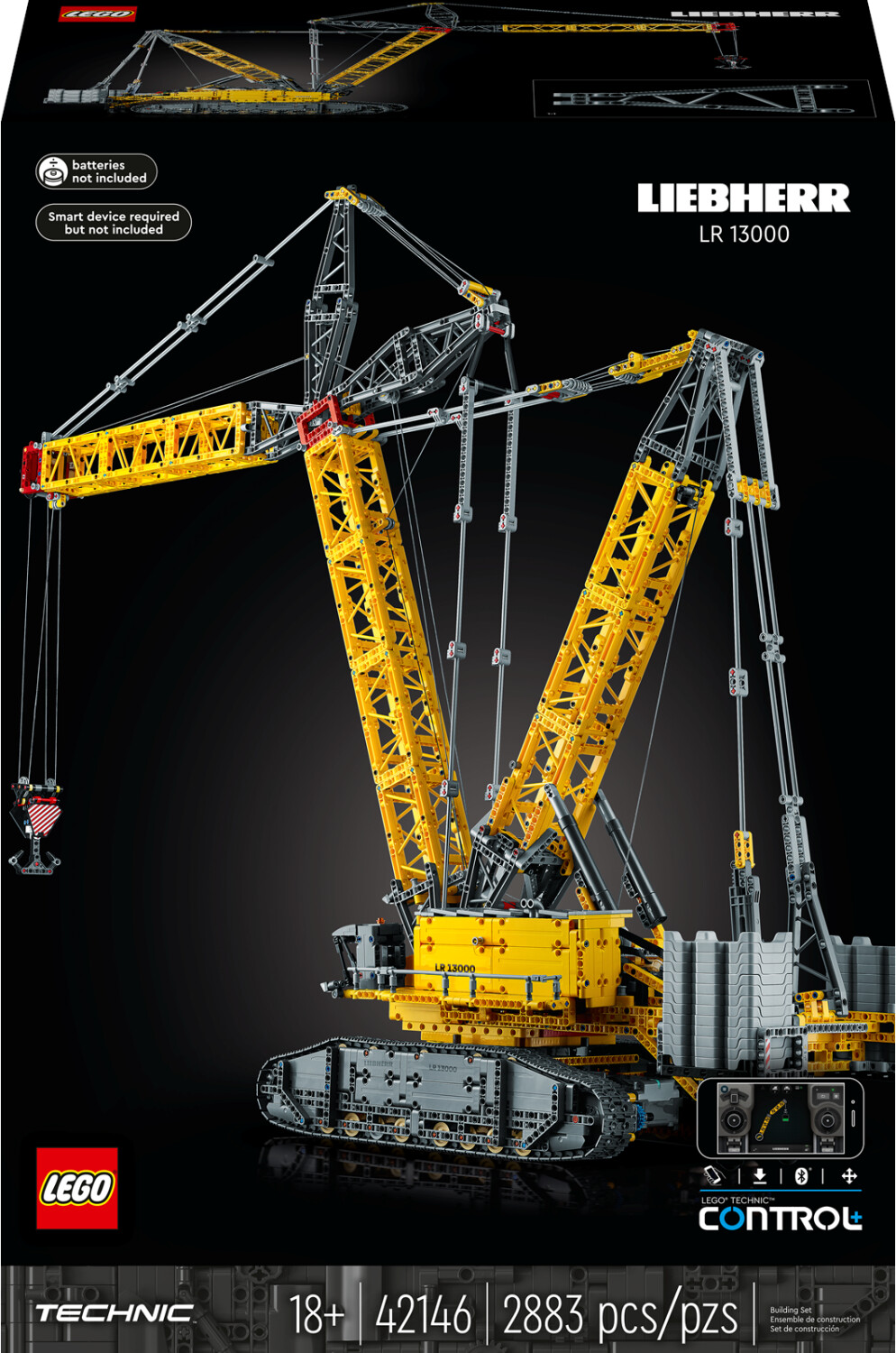 LEGO Technic - La grue sur chenilles Liebherr LR 13000 (42146) au ...