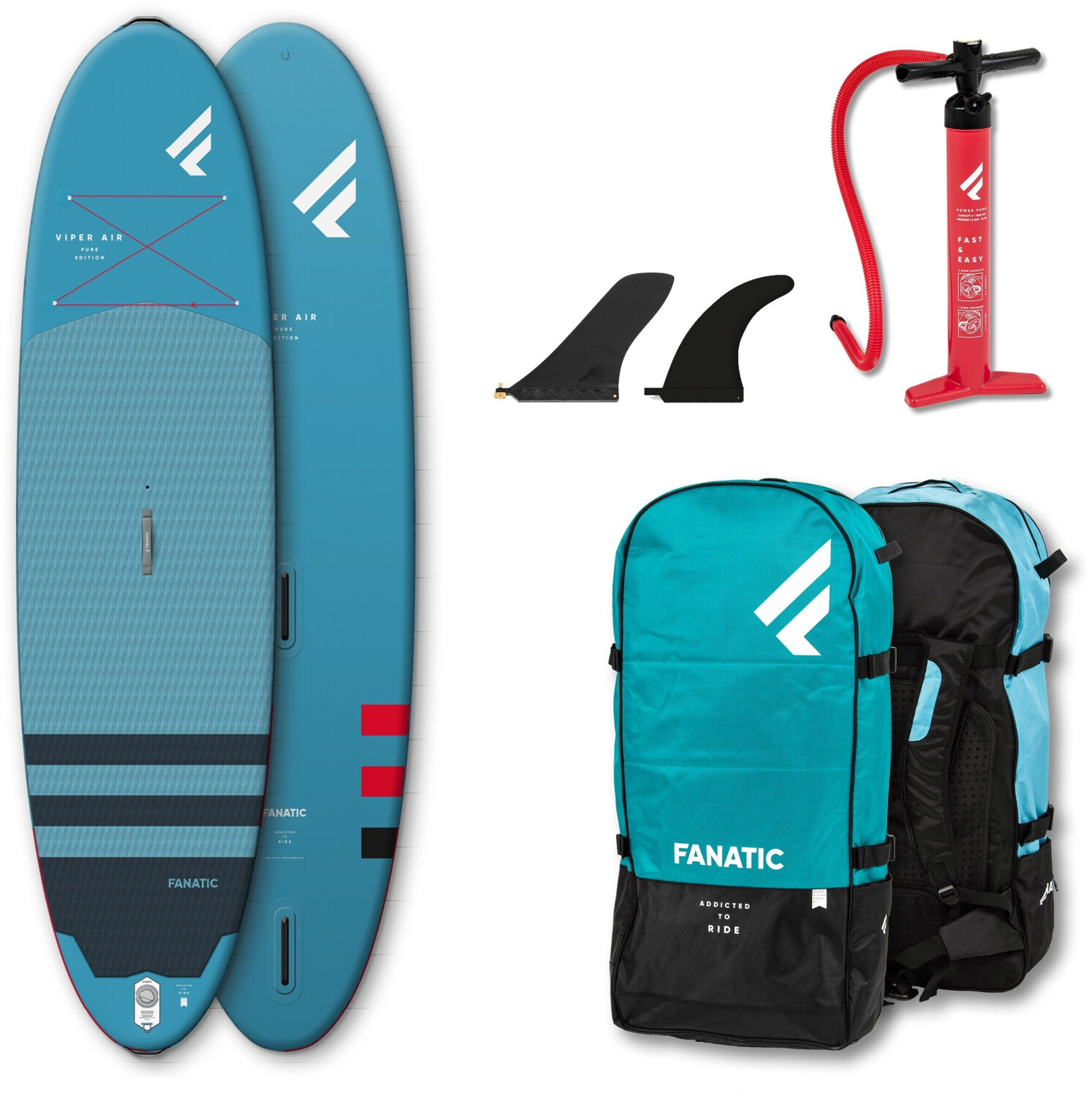 Fanatic Viper Air Windsurf 355 (9008415) blue ab 648,00 ...