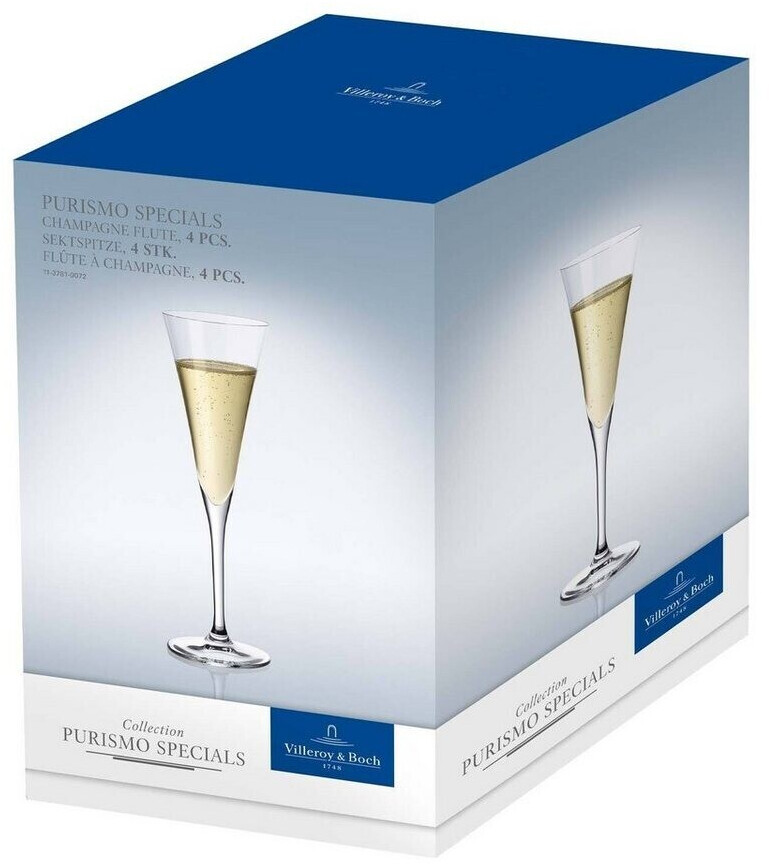 Villeroy & Boch PURISMO SPECIALS Sektflöte 4er Set ab 49,02 € | Preisvergleich bei idealo.de
