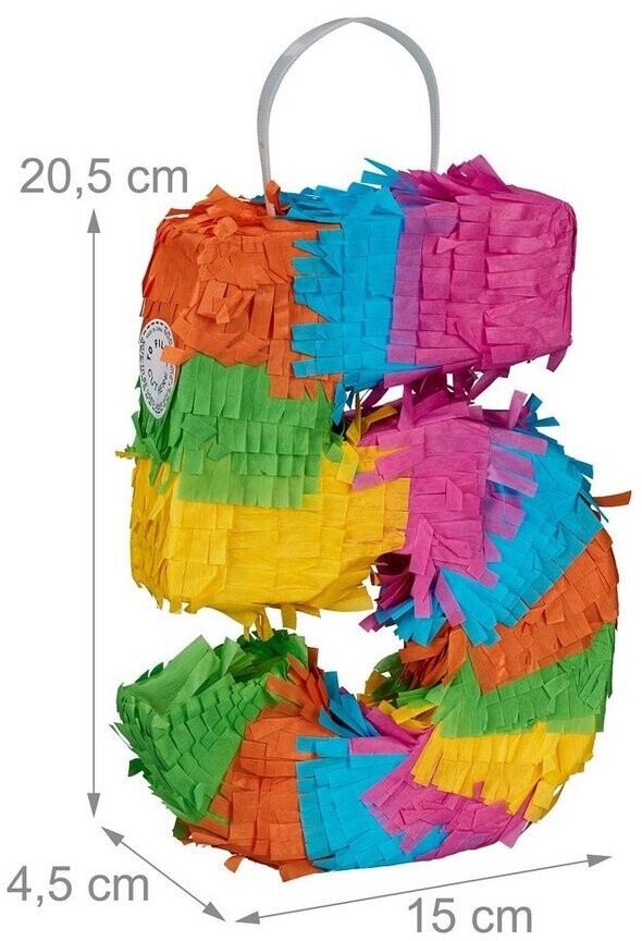 Relaxdays Mini Number 5 (10046388) au meilleur prix sur idealo.fr