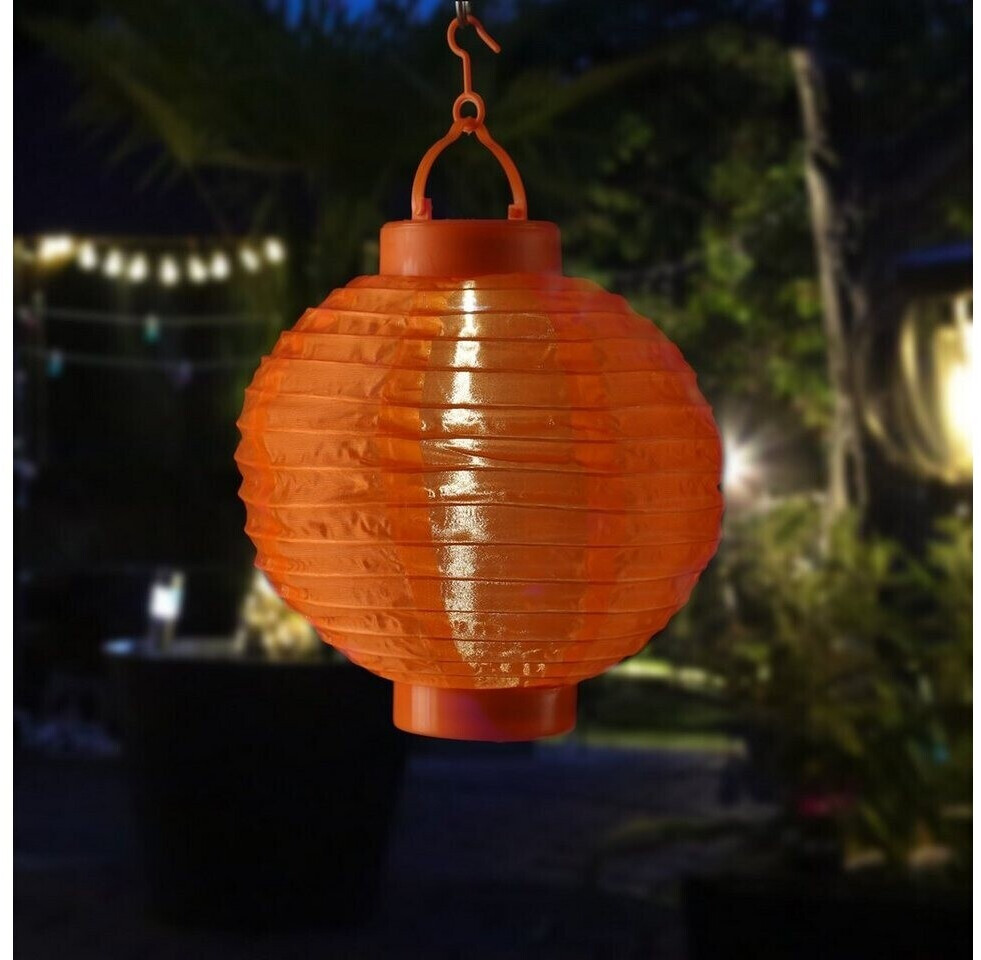 Marelida LED Solar Lampion Ø20cm H23cm orange ab 7,16 ...