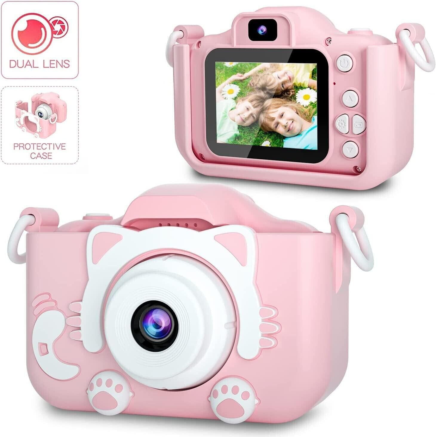 ZHUTA Kinderkamera Katze 1080P rosa ab 31,99 € | Preisvergleich bei ...