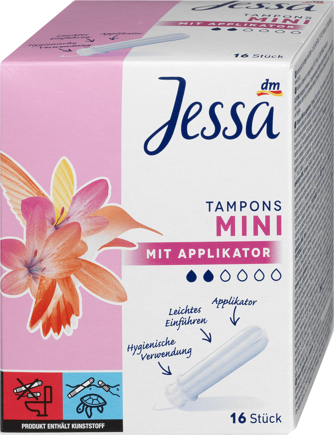 Jessa Tampons Applikator Mini (16 Stk.) ab 2,25 € | Preisvergleich bei ...
