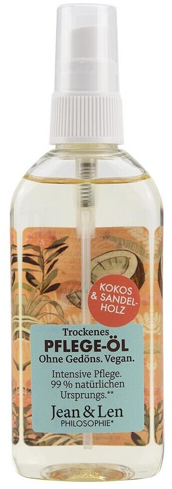 Jean & Len Pflege-Öl Kokos/Sandelholz (100ml) ab 4,95 ...