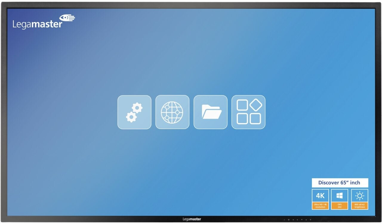 Legamaster Display DISCOVER professional DIS-6500 7-805100-65EU ab 1. ...