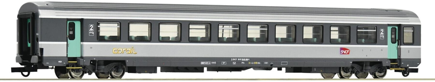 Roco Corail-Großraumwagen 2. Klasse, SNCF (74541) ab 49,99 € | Preisvergleich bei idealo.de