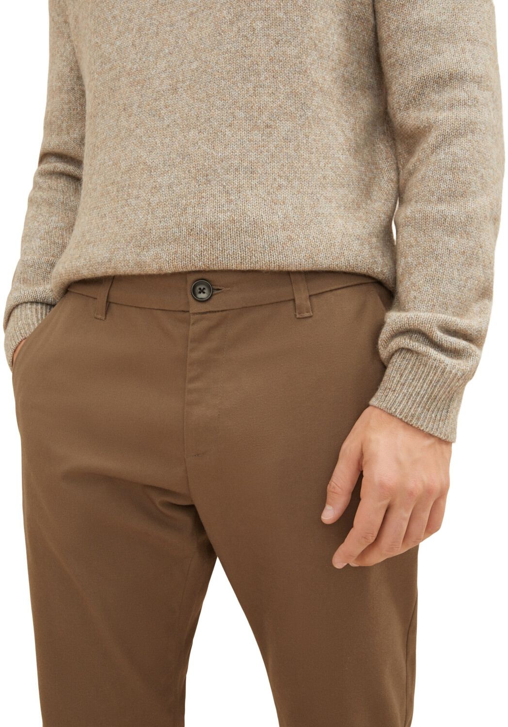 Tom Tailor Travis Slim Hose mit Struktur (1034658-30712) beige two tone dobby ab 42,90 ...