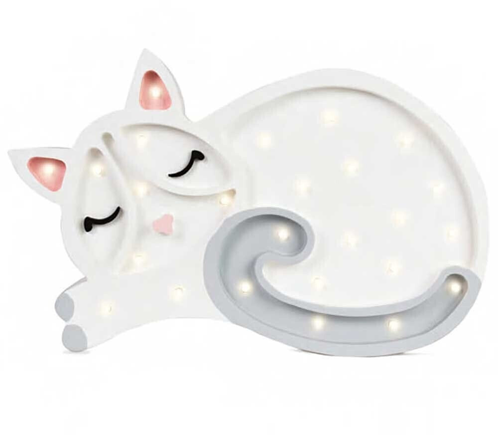 Buy Little Lights Childrens Wall and Table Light Cat (white) from £180. ...