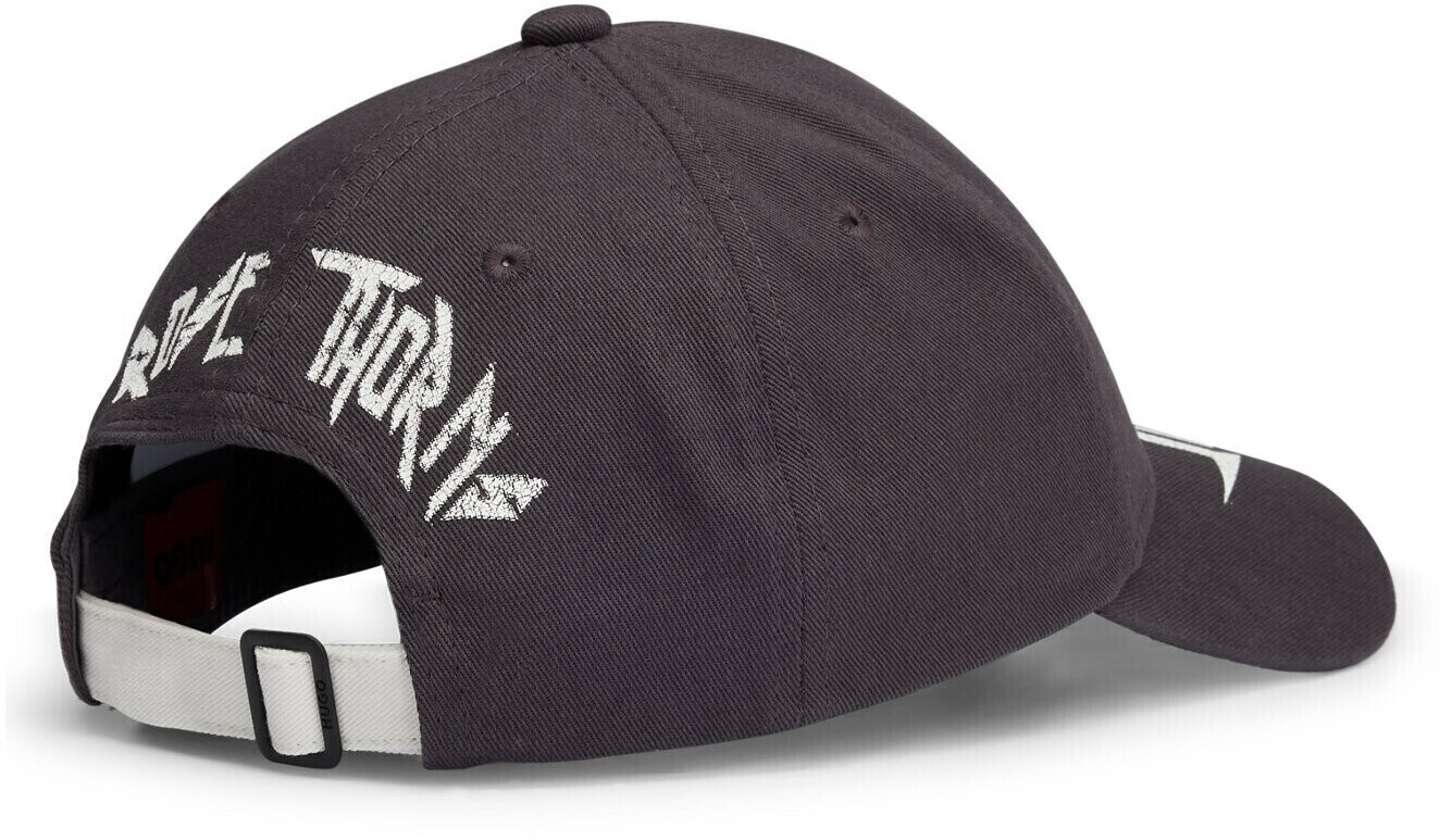 Hugo Cap aus Baumwoll-Twill mit fünf Bahnen und saisonalem Artwork ...