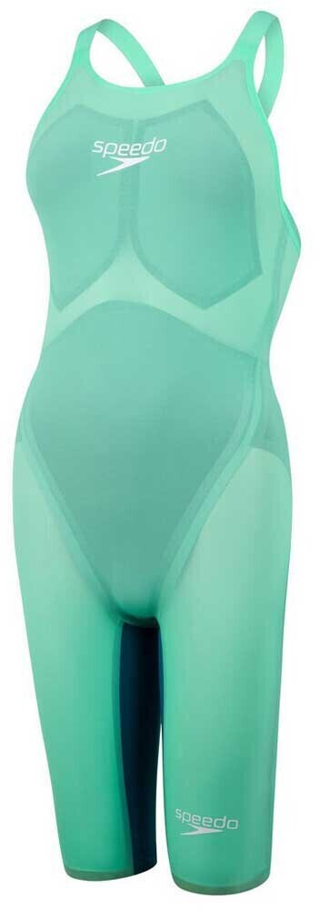 Speedo Fastskin Lzr Pure Valor Open Back Kneeskin Swimsuit Women 8