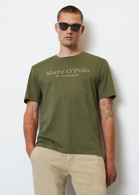 Marc O'Polo Logo-T-Shirt Regular (327201251052) asher green ab € 23,96 ...