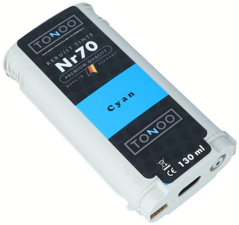 Tonoo ersetzt HP C9452A | 70 Cyan ab 49,95 € | Preisvergleich bei idealo.de