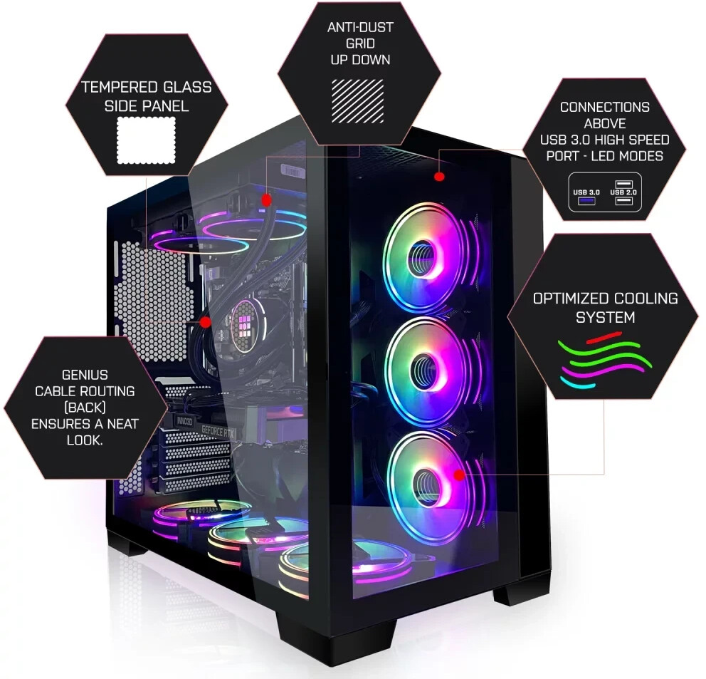 Systemtreff High-End Gaming PC 30226431 ab 2.144,90 € | Preisvergleich ...
