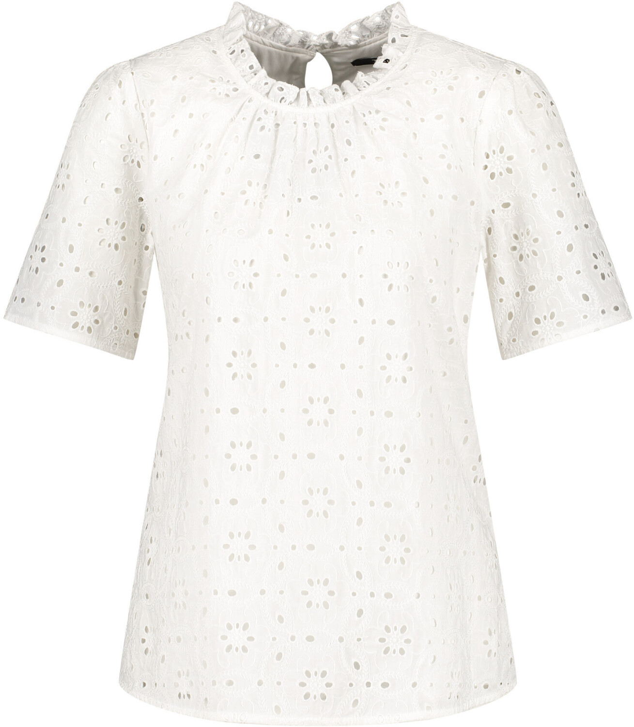 Taifun Kurzarmbluse mit Lochspitze (360325-11104-9700) offwhite ab 56,00 € | Preisvergleich bei ...