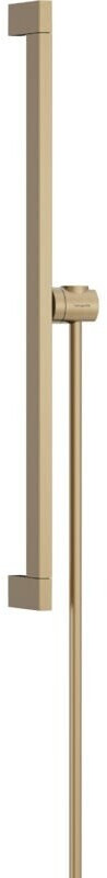 Hansgrohe Unica E Brausestange 65 cm mit Brausehalter und Brauselauch ...