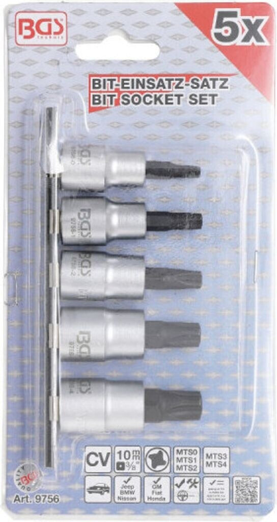 BGS Bit-Satz 5-tlg. (9756) ab 33,37 € | Preisvergleich bei idealo.de