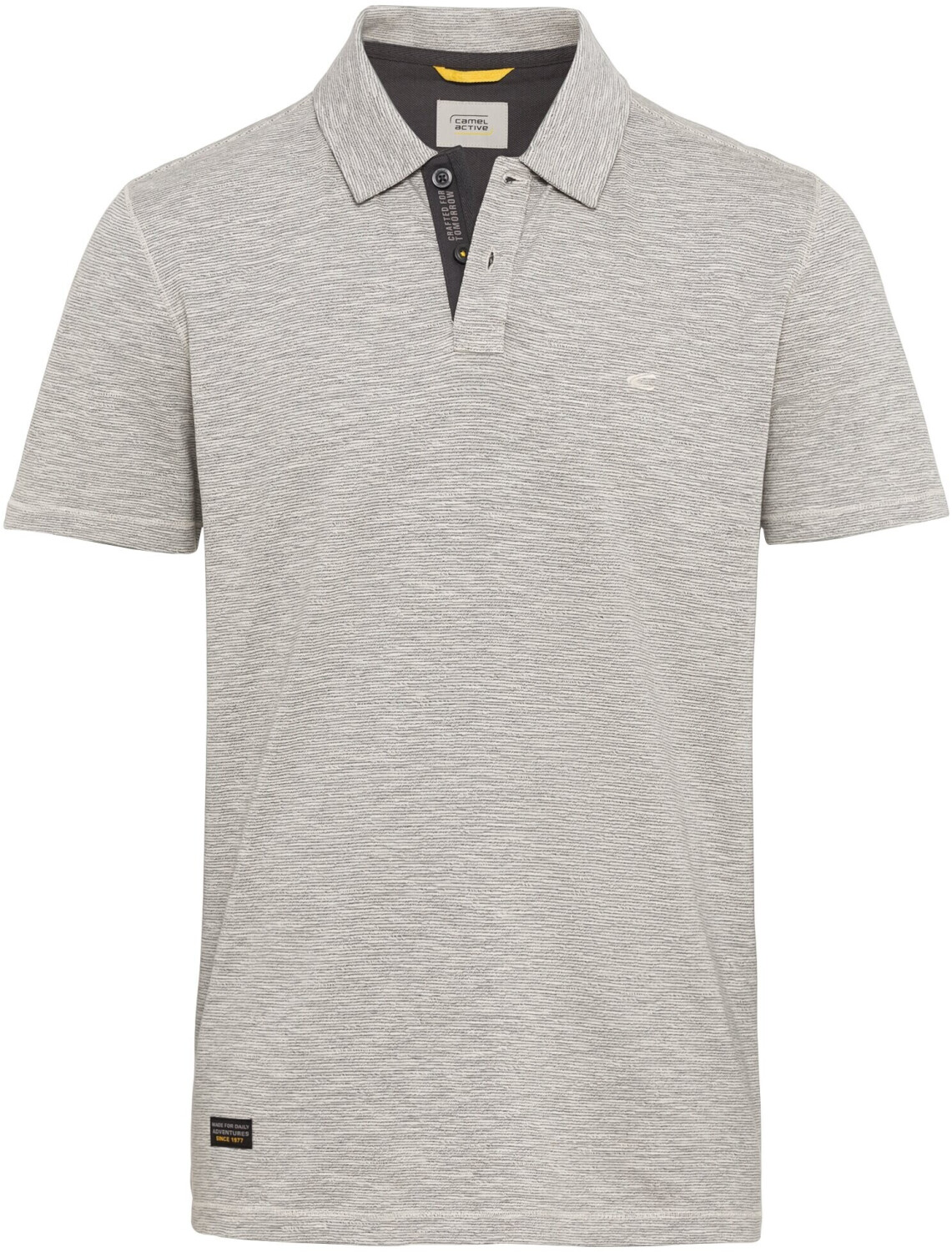 Camel Active Kurzarm Poloshirt im feinen Streifenmuster (409965-1P34-04 ...