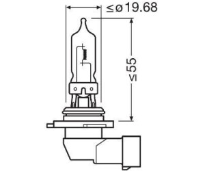 Osram Cool Blue Intense (Next Gen) HB3 12V 60W Duo-Box (9005CBN-HCB) ab ...