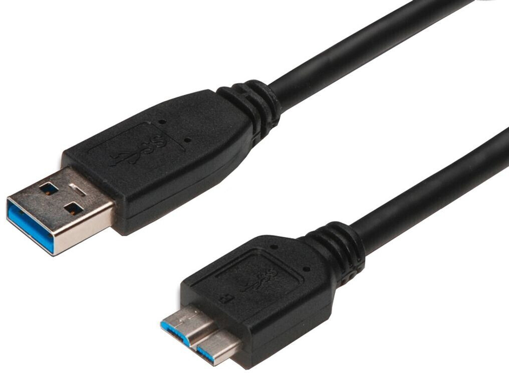 Digitus USB 3.0 A-microB 0,5m (AK-300117-005-S) ab 2,87 ...
